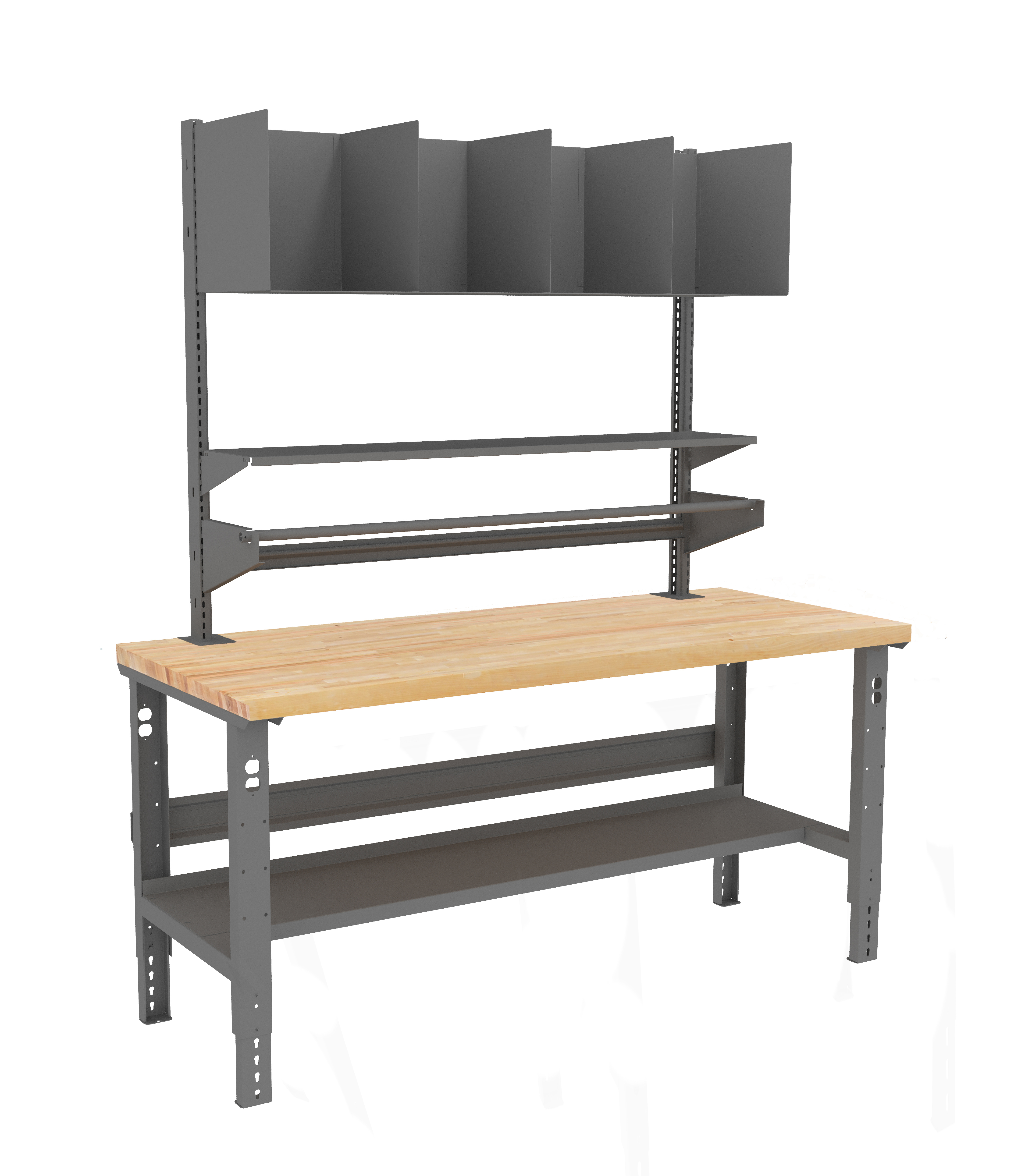 Tennsco - Storage Made Easy - Hardwood Top Packing Table