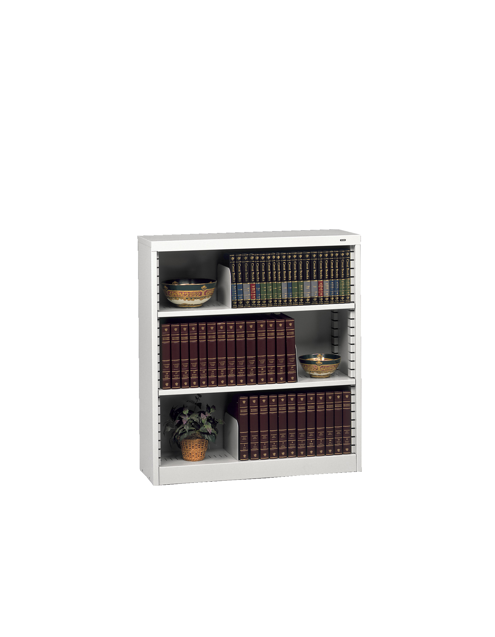 Tennsco - Storage Made Easy - KD Starter Bookcase42" High KD Starter ...