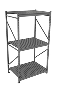 Tennsco - Storage Made Easy - Bulk Storage Rack Starter Unit With ...