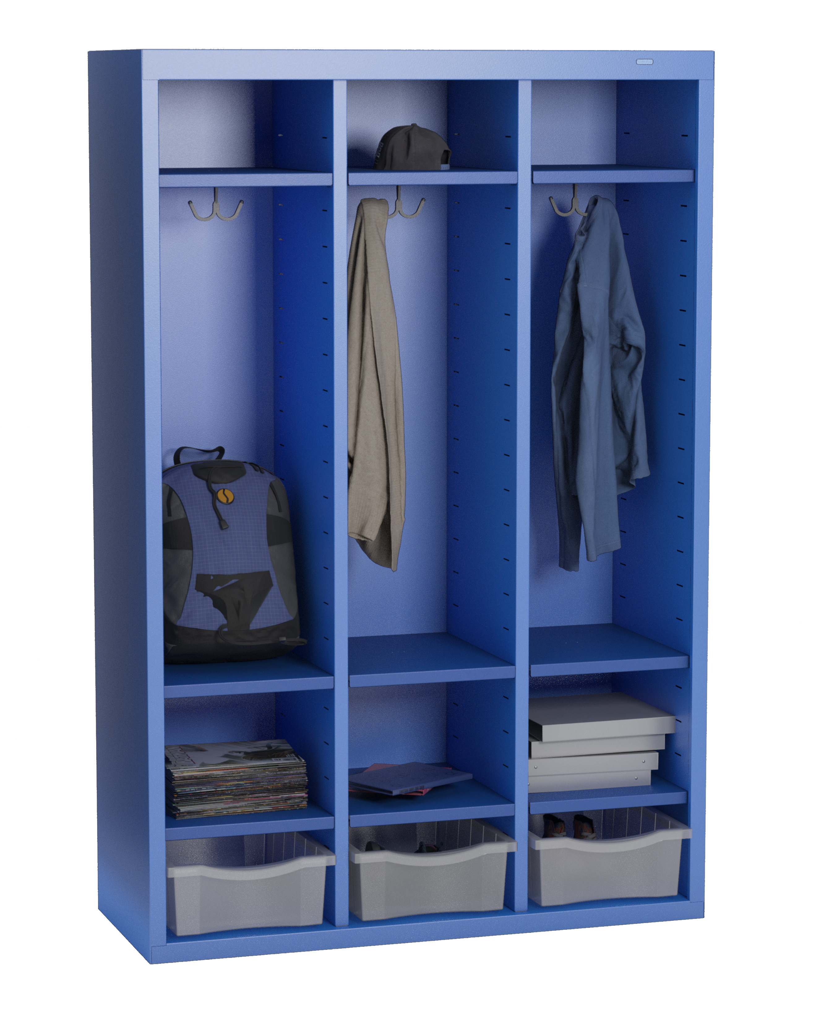 Tennsco - Storage Made Easy - 52" High Cubby with 12 Openings