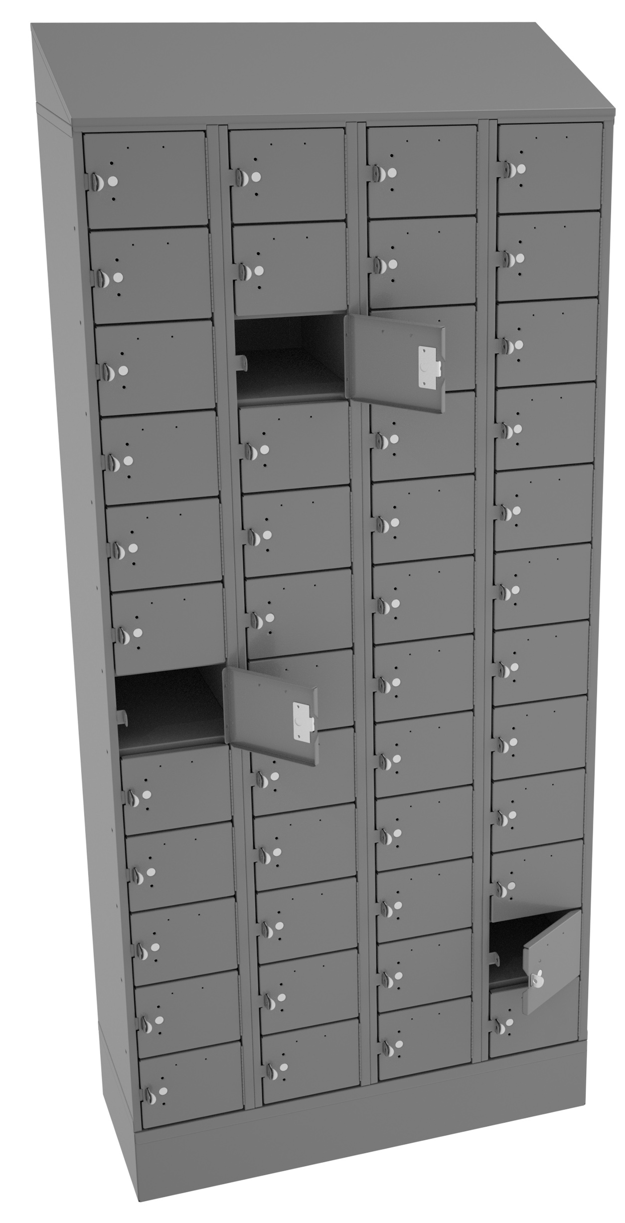 Tennsco - Storage Made Easy - Cell Phone Locker - 48 Openings