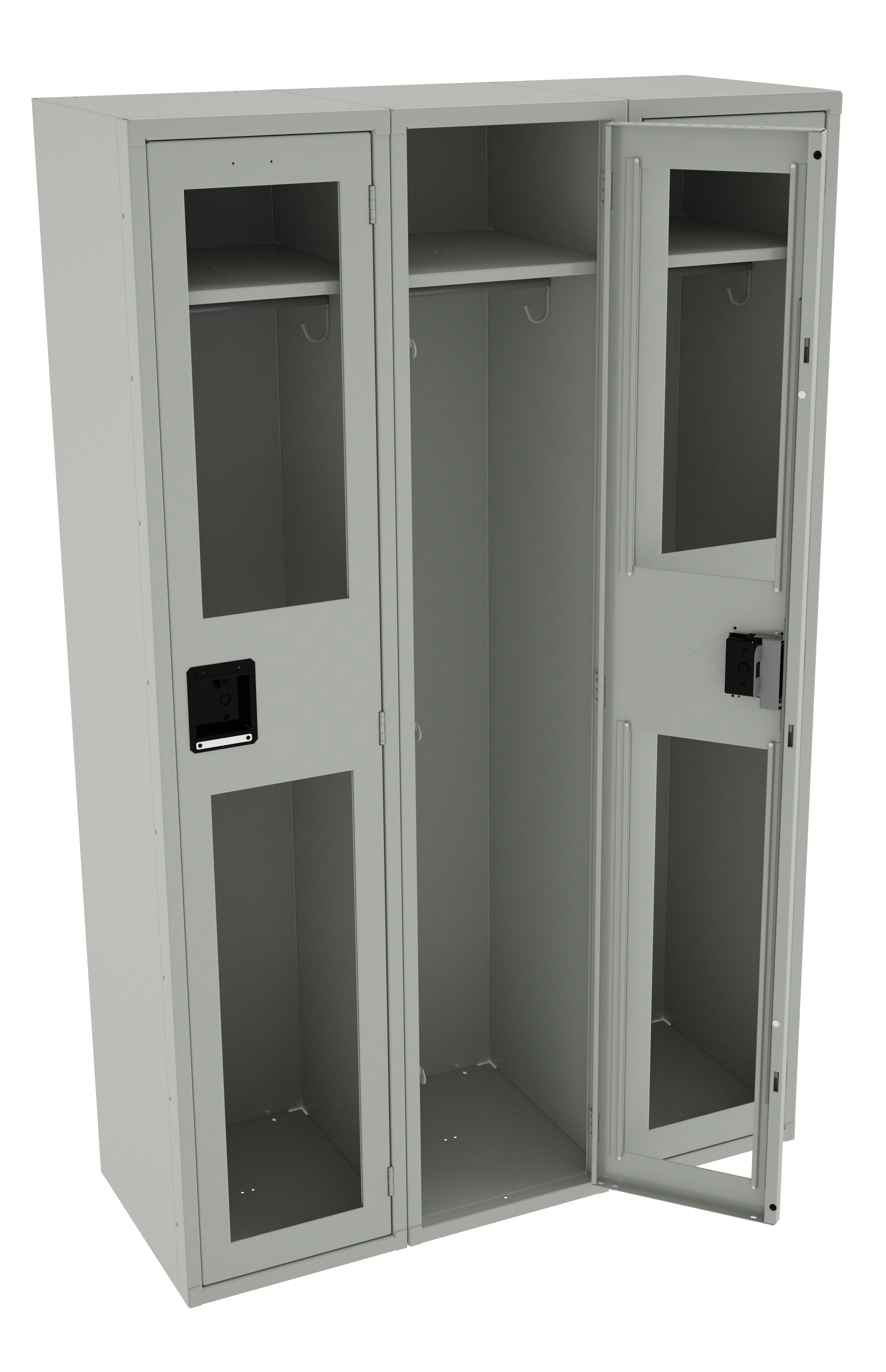 Tennsco - Storage Made Easy - Single Tier C-Thru Locker no legs