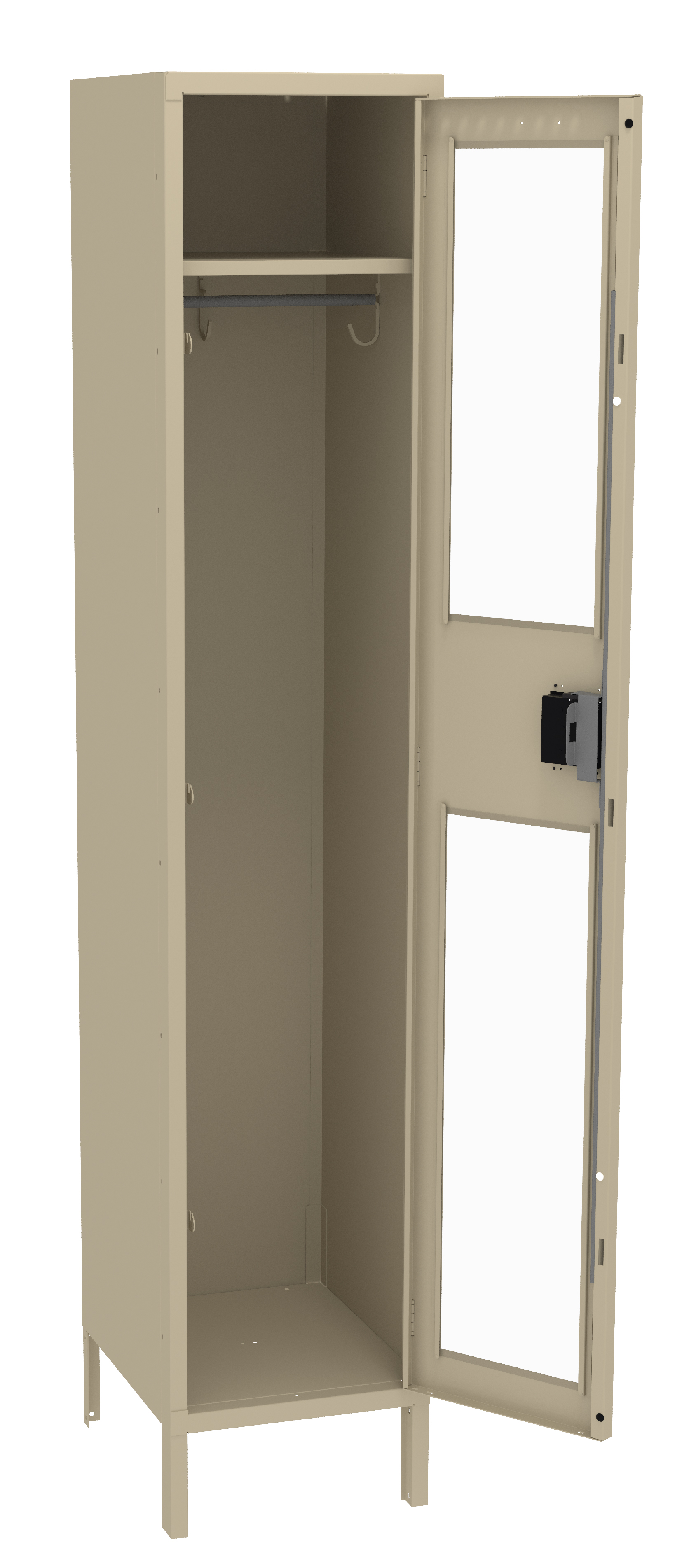 Tennsco - Storage Made Easy - Single Tier C-Thru Locker - One Wide With ...