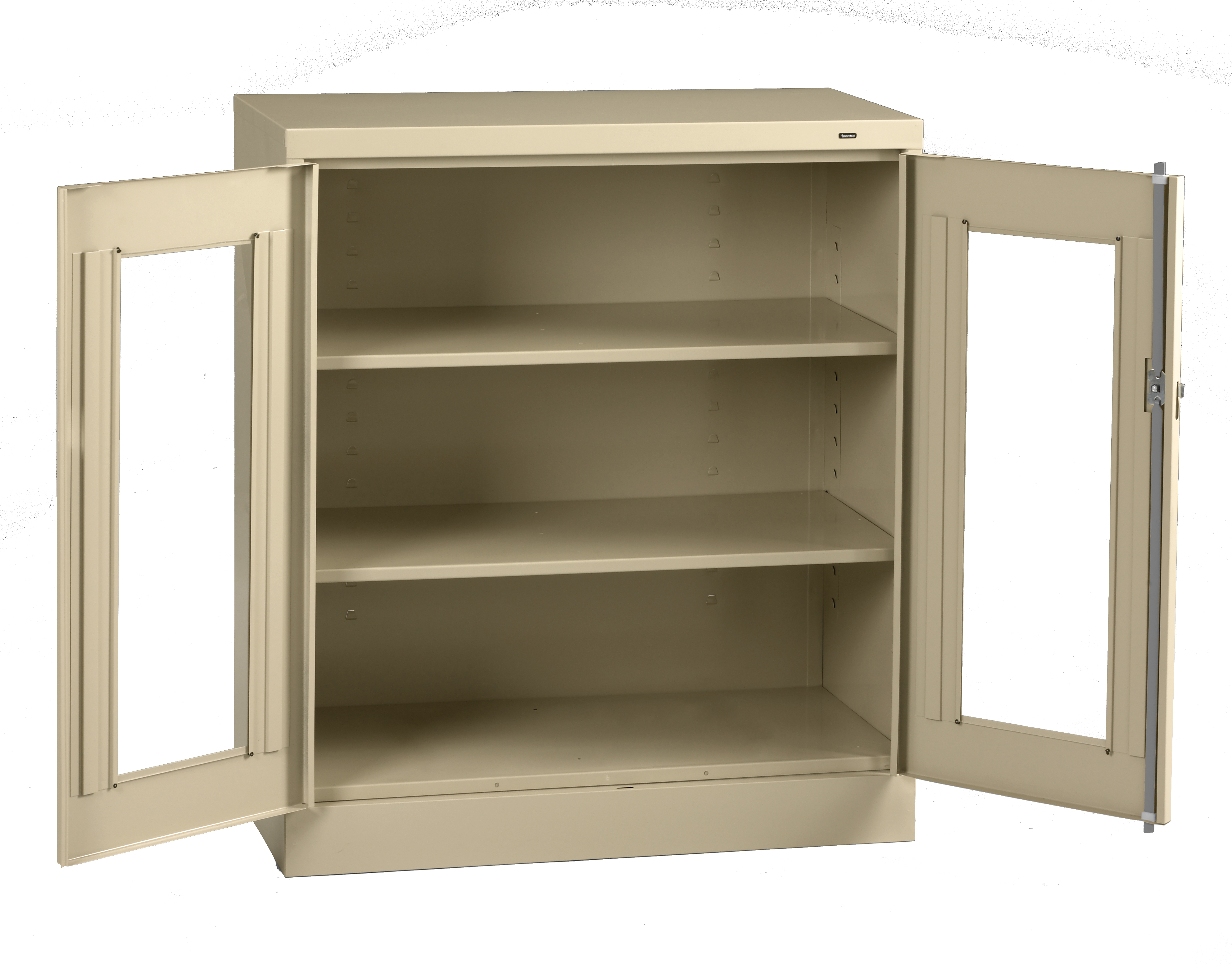 Tennsco - Storage Made Easy - Standard Counter High Cabinet with C-Thru ...