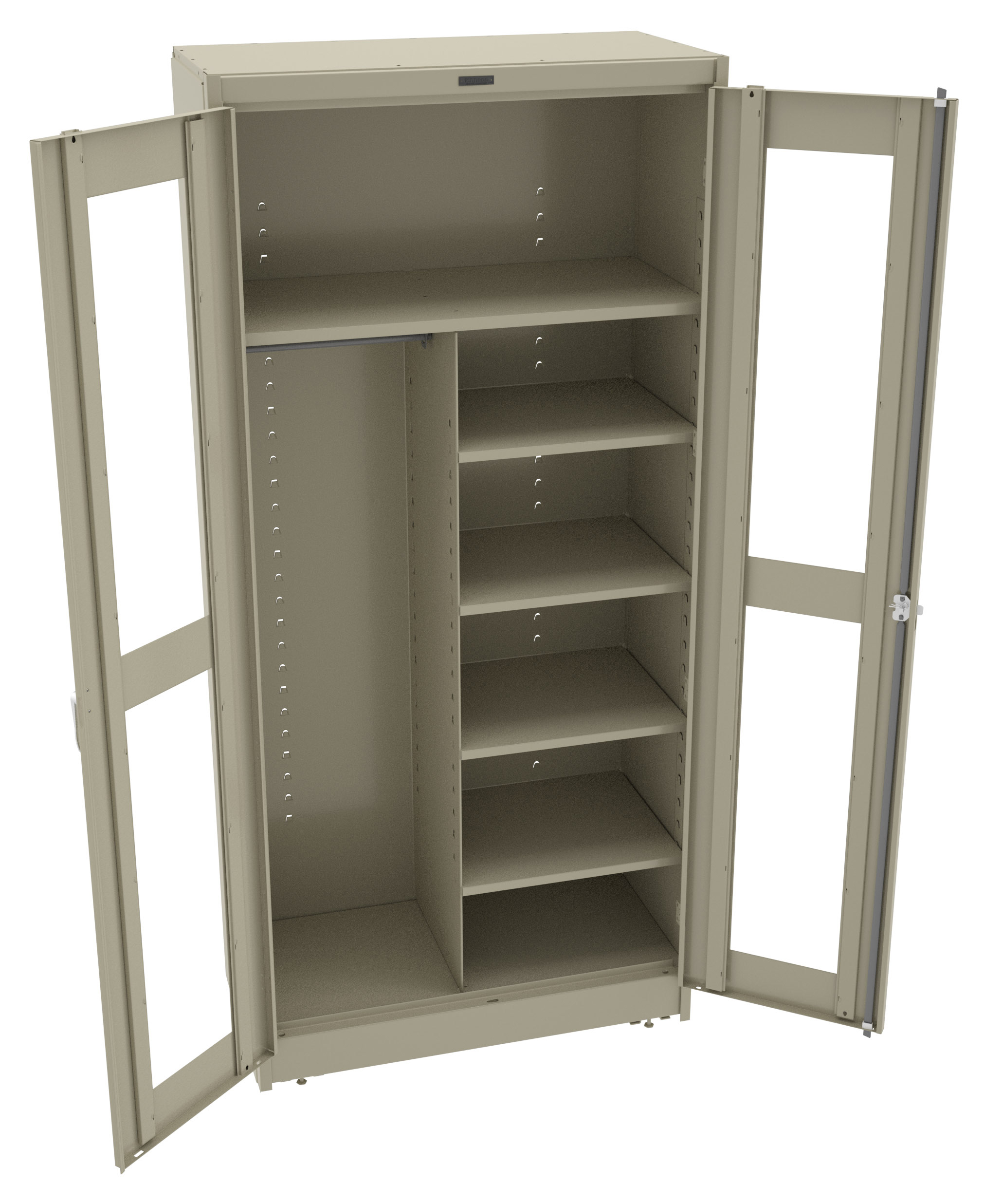 Tennsco - Storage Made Easy - Deluxe Combination Cabinet (Unassembled)