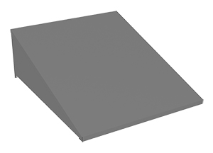 Tennsco - Storage Made Easy - 1-Wide Sloping Top