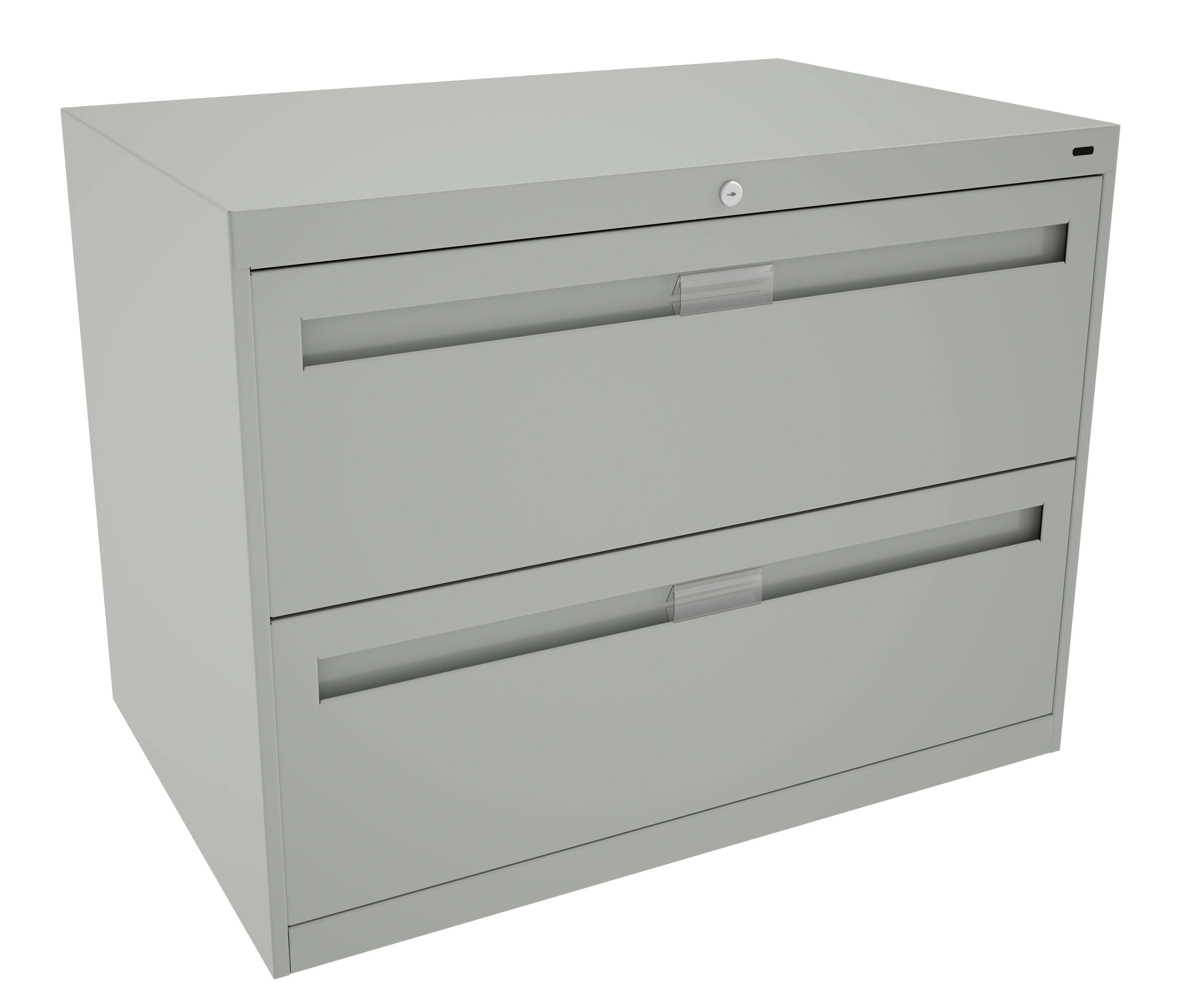 Tennsco - Storage Made Easy - 2 High Lateral Files With Retractable Doors