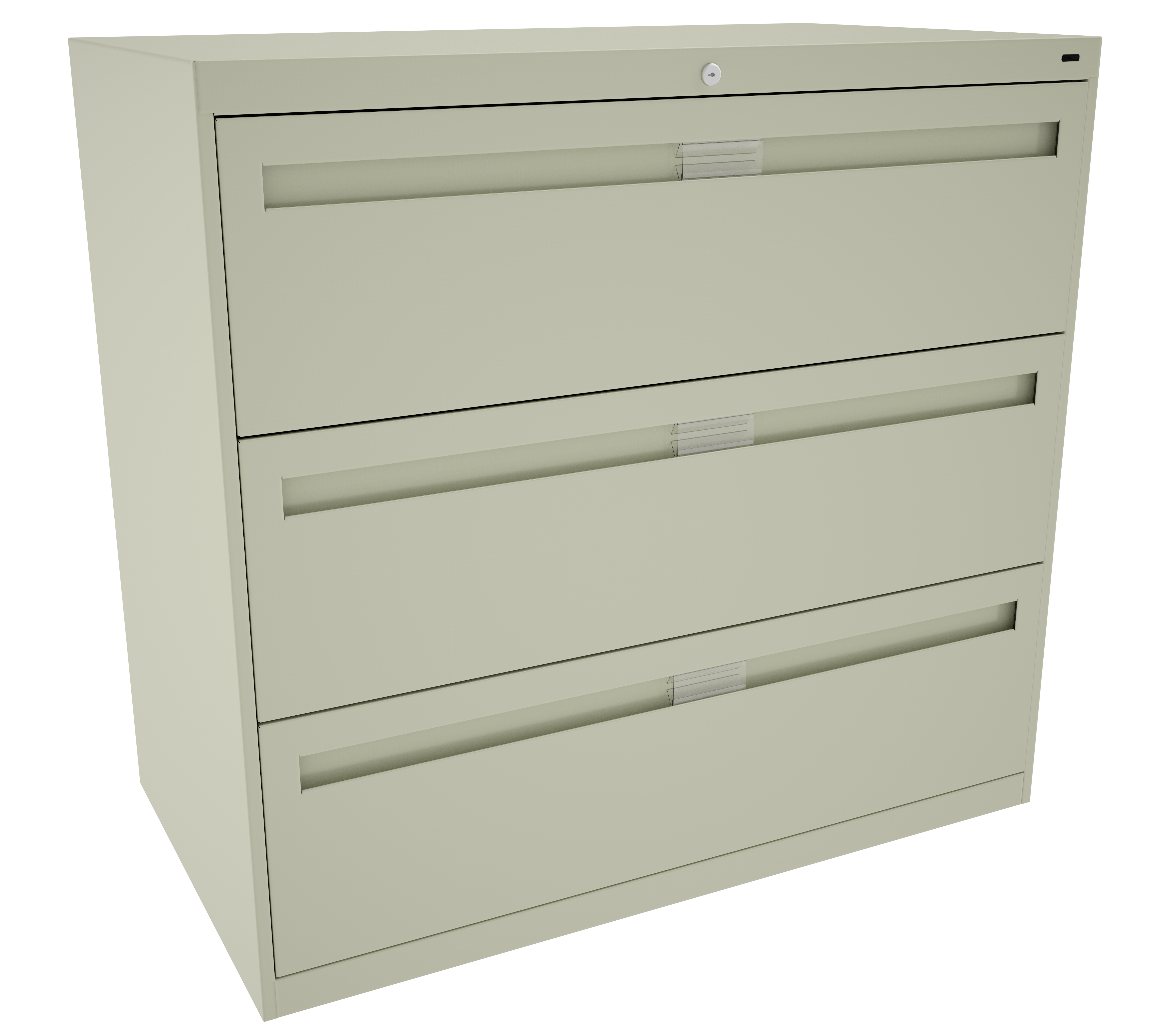 Tennsco - Storage Made Easy - 3 High Lateral Files With Retractable Doors