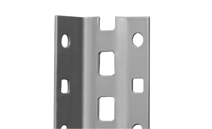 Tennsco - Storage Made Easy - Offset Angle Post for Q-Line Shelving