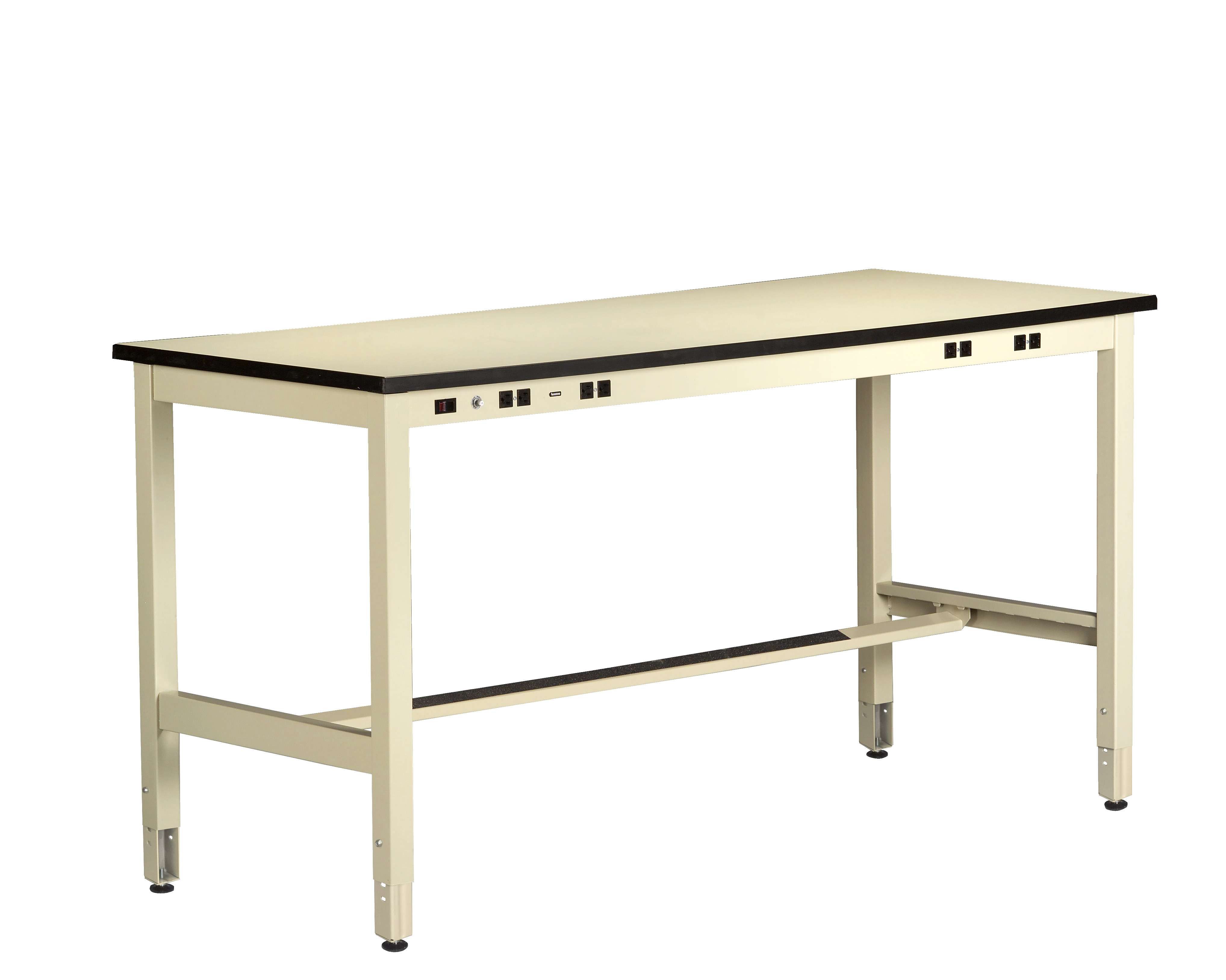 Tennsco - Storage Made Easy - Adjustable Leg Standard Work Surface ...